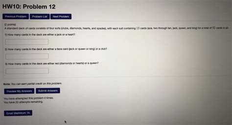 Solved Hw10 Problem 12 Previous Problem Problem List Next