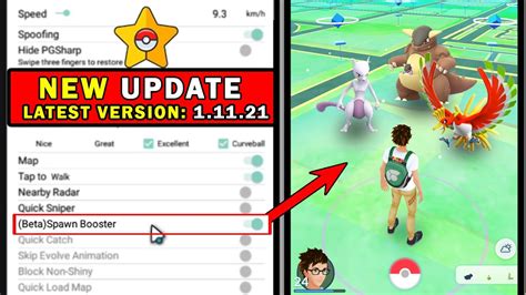 PGSharp Latest Version 1 11 21 New Update Features How To Use Spawn Booster In PGSharp New