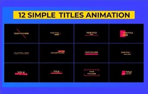 Free After Effects Logo Animation Templates Page 11 Design Template