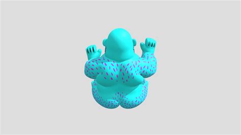 Big Bub Cyan Magenta 3d Model By Bearpad [19fee8b] Sketchfab