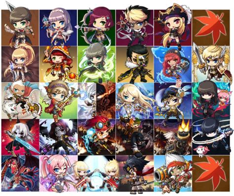 메이플직업종류 직업별주스텟 한눈에보기~ 네이버 블로그