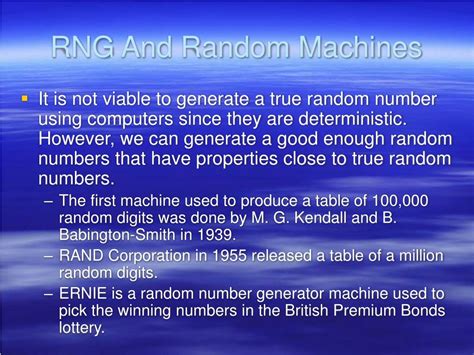 Ppt An Introduction To Random Number Generators And Monte Carlo Methods Powerpoint