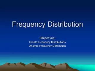 PPT Frequency Distribution PowerPoint Presentation Free Download ID