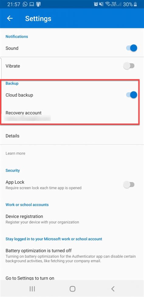 Microsoft Authenticator Cloud Backup Available Now For Android