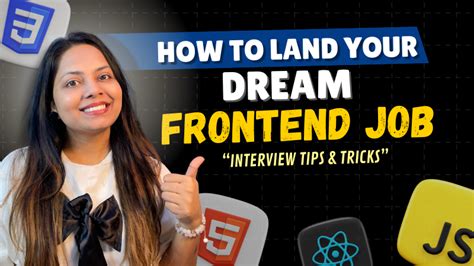 Frontend Job Tips How To Land Your Dream Frontend Role Designwithrehana