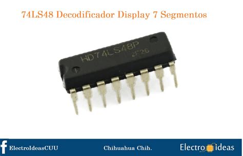 Electro Ideas Decodificador Display 7 Segmentos Sn 🍀