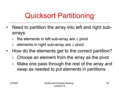 Sorting Algorithms Presentation For Understanding Ppt