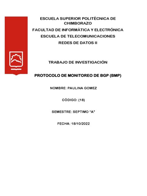 Bmp Protocol 18 Pdf