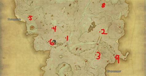 Ffxiv Approximate Aether Current Locations All Expansions Map Spoilers