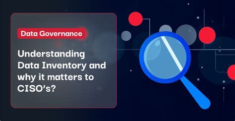 Understanding Data Inventory