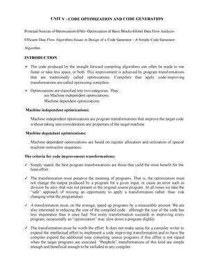 CD UNIT 4 Compiler Design UNIT 4 Notes Runtime Environment 4 1 RUN