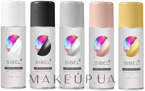 Sibel Metallic Hair Colour Spray - Цветной спрей для волос: купить по ...