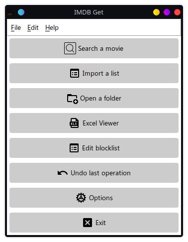 Github Ahmed E Imdb Get Imdb Get Is A Cross Platform Desktop Application That Can Be Used