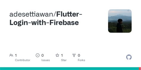 GitHub Adesettiawan Flutter Login With Firebase