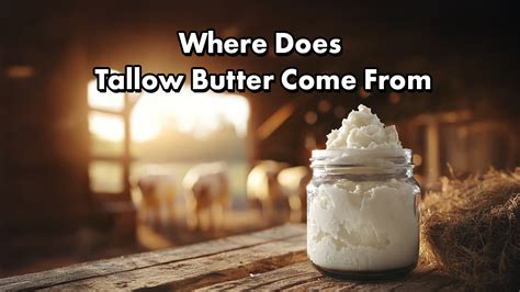 Where Does Beef Tallow Butter Come From Creekwood Naturals Articles