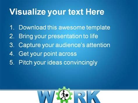 Work Indusrialpeople Powerpoint Template 0910