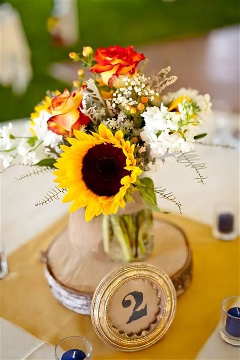 20 Sunflower Wedding Centerpieces For 2025 Deer Pearl Flowers