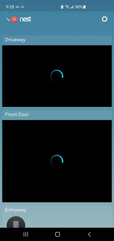 Nest Mobile App Camera Live Feed Wont Appear Rnest