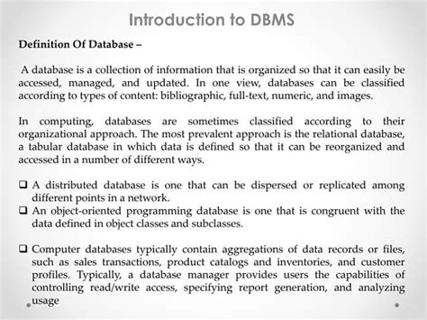 Dbms Mca Section A Ppt