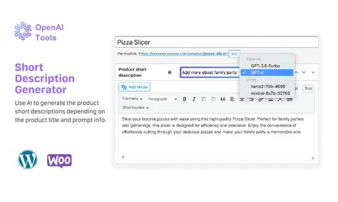 Openai Tools For Wordpress And Woocommerce Wordpress Plugin