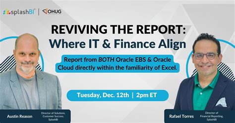 Oracle Hcm Users Group Ohug On Linkedin Financialreporting