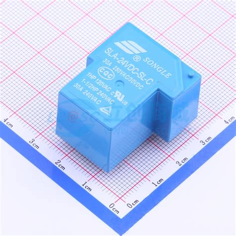 Sla 24vdc Sl C中文资料最新报价数据手册下载松乐 功率继电器 立创商城