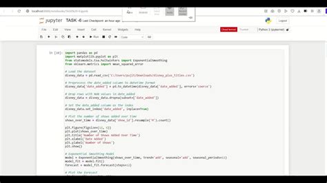 Completed Task 6 Internship In Data Science Geddam Pujitha Posted On The Topic Linkedin
