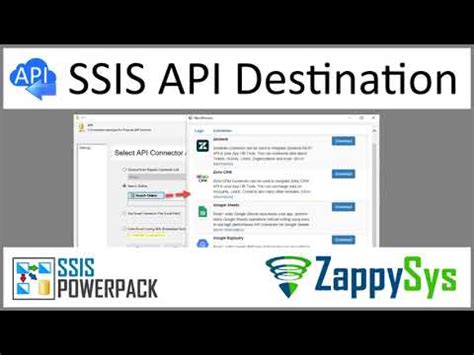 Ssis Api Destination Insert Update Delete Api Data Zappysys