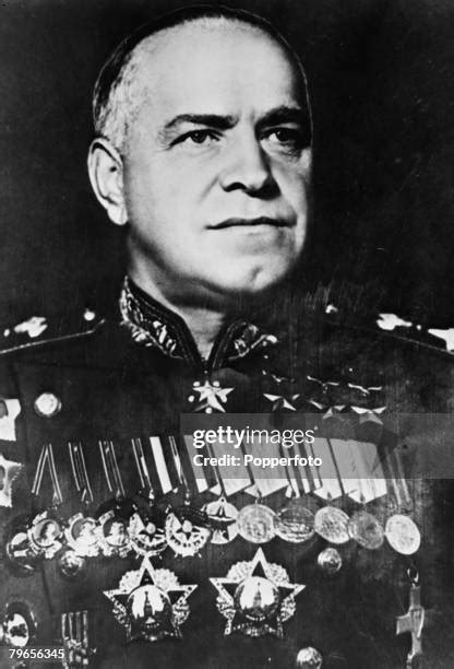 Marshal Zhukov Photos And Premium High Res Pictures Getty Images