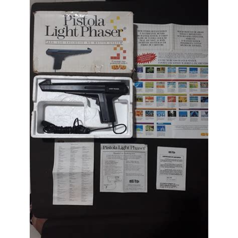 Pistola Light Phaser Master System Shopee Brasil