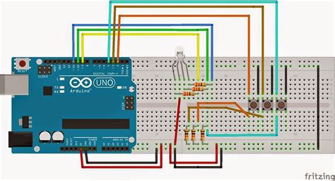 Embedded2014 การทดลองใช้ Arduino ควบคุมการทำงานของ Rgb Led