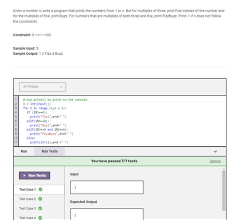 fizzbuzz and pattern printing in python by akshat m nov 2024 medium