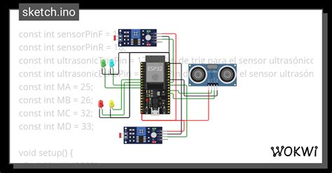 Mini Sumo Copy Wokwi Esp32 Stm32 Arduino Simulator