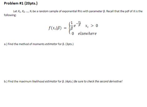 Solved Use R And Calculus To Solve The Following Statistics
