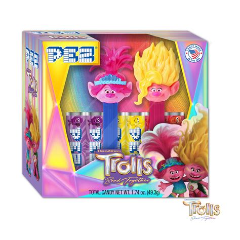 Trolls T Set Dreamworks Trolls Band Together Pez Official