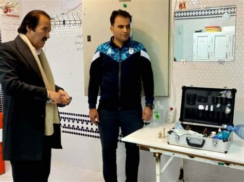 بازدید دکتر شاهین از هیات پزشکی ورزشی شهرستان سامان پایگاه اطلاع
