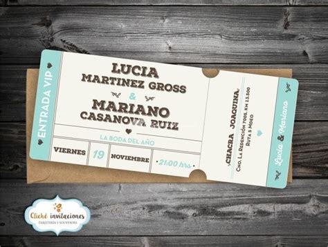Invitación Boarding Pass Ticket Entrada Vip Boleto Avión