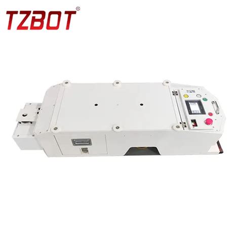 Tzbot 300kg Load Capacity Lurking Agv Robot With Tail Traction For Material Handling Automated