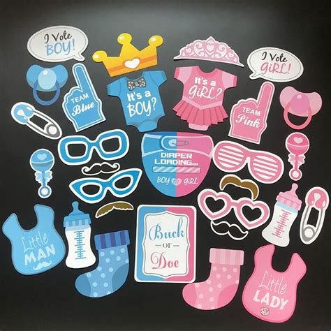 Buy Gender Reveal Photo Booth Propsdiy Funny Selfie Props With Skirt