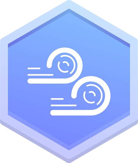 Wind Polygon Icon 38795667 Vector Art At Vecteezy