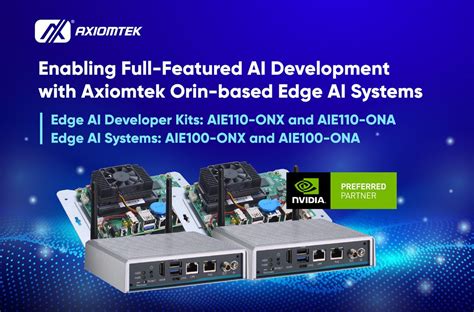 axiomtek usa on linkedin new edge ai systems based on nvidia jetson