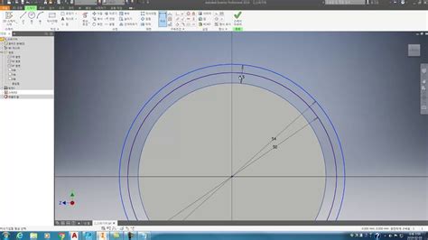 메카피아 전산응용기계제도기능사 실기 Inventor 2019인벤터 동영상 강좌 4 3 편심왕복장치 스퍼기어 모델링 Youtube