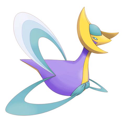 Shiny Cresselia Pokemon Ranger Edit By Rattafratz On Deviantart