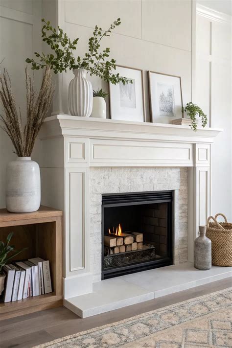 19 Stylish Hearth Decorating Ideas To Try Now Fireplace Mantle Decor