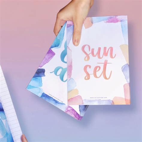 Carta Da Lettera Colorata