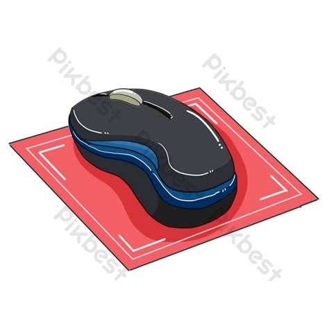 ภาพเมาส์คอมพิวเตอร์การ์ตูนน่ารักดั้งเดิมวาดด้วยมือปุ่มฟรี เทมเพลต แบบ Psd ดาวน์โหลดฟรี Pikbest