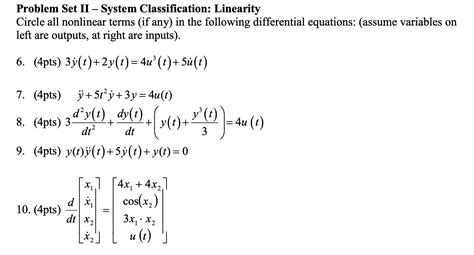 Solved Problem Set Ii ﻿system Classification