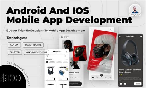Develop Android Or Ios Mobile App Using Flutter Kotlin React Native Swift By Appflow Fiverr