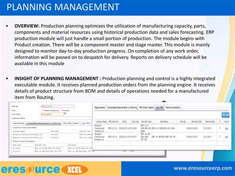 Erp For Manufacturing Manufacturing Erp Software System Eresource Erp Pdf