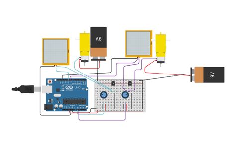 Circuit Design Dc Motor Tinkercad